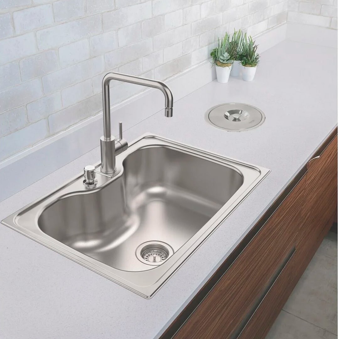 Fregador de 68.5 x 48.5 x 20.5cm Acero Inox – Arte Cocinas S.A.